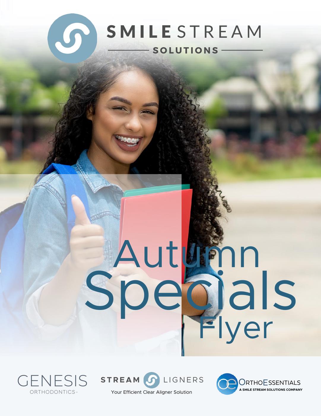Autumn Specials Flyer