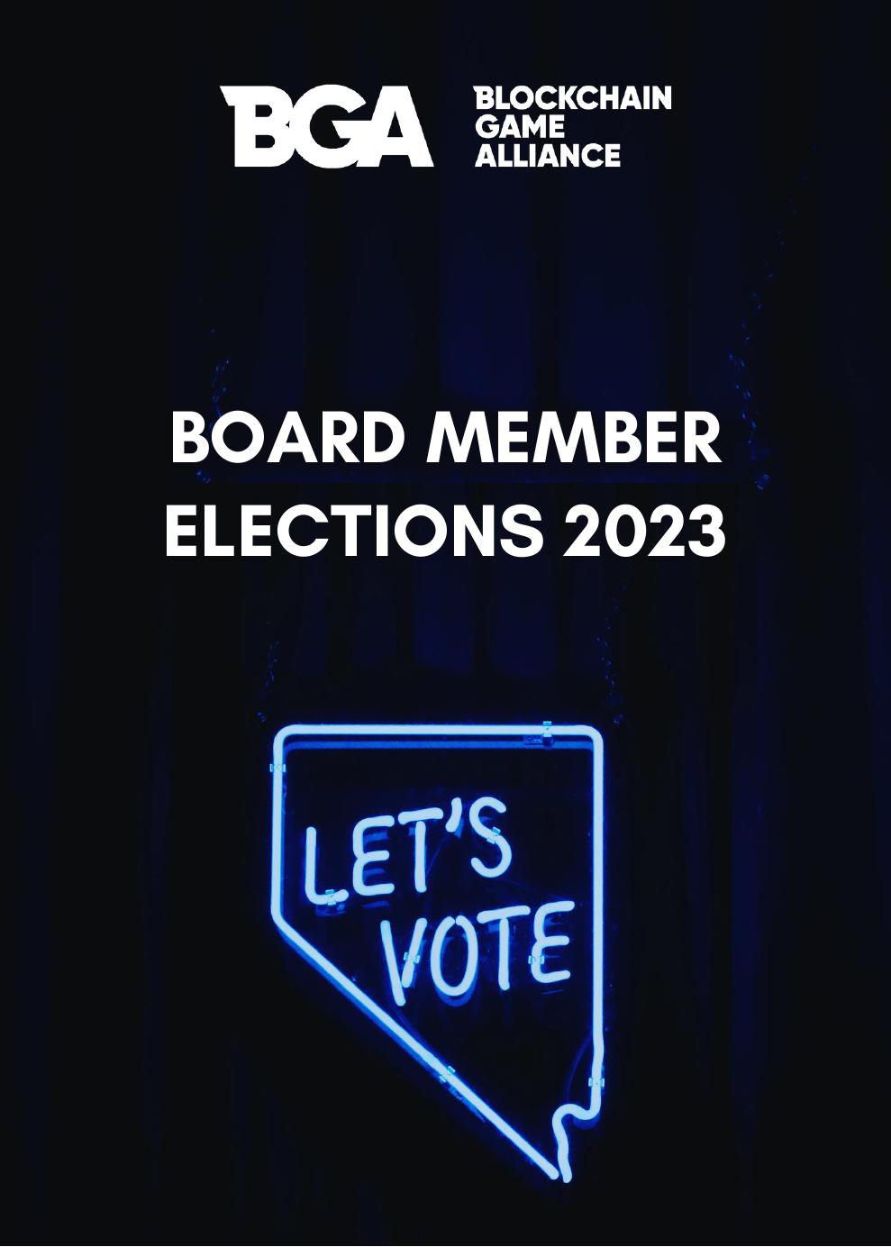 BGA Board Member Elections 2023 | PDF to Flipbook