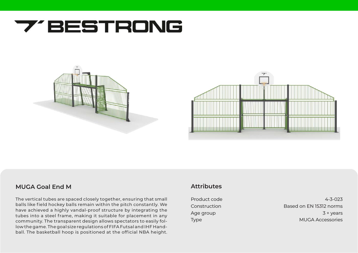 GLO-4-3-023 MUGA Goal End M Product Sheet