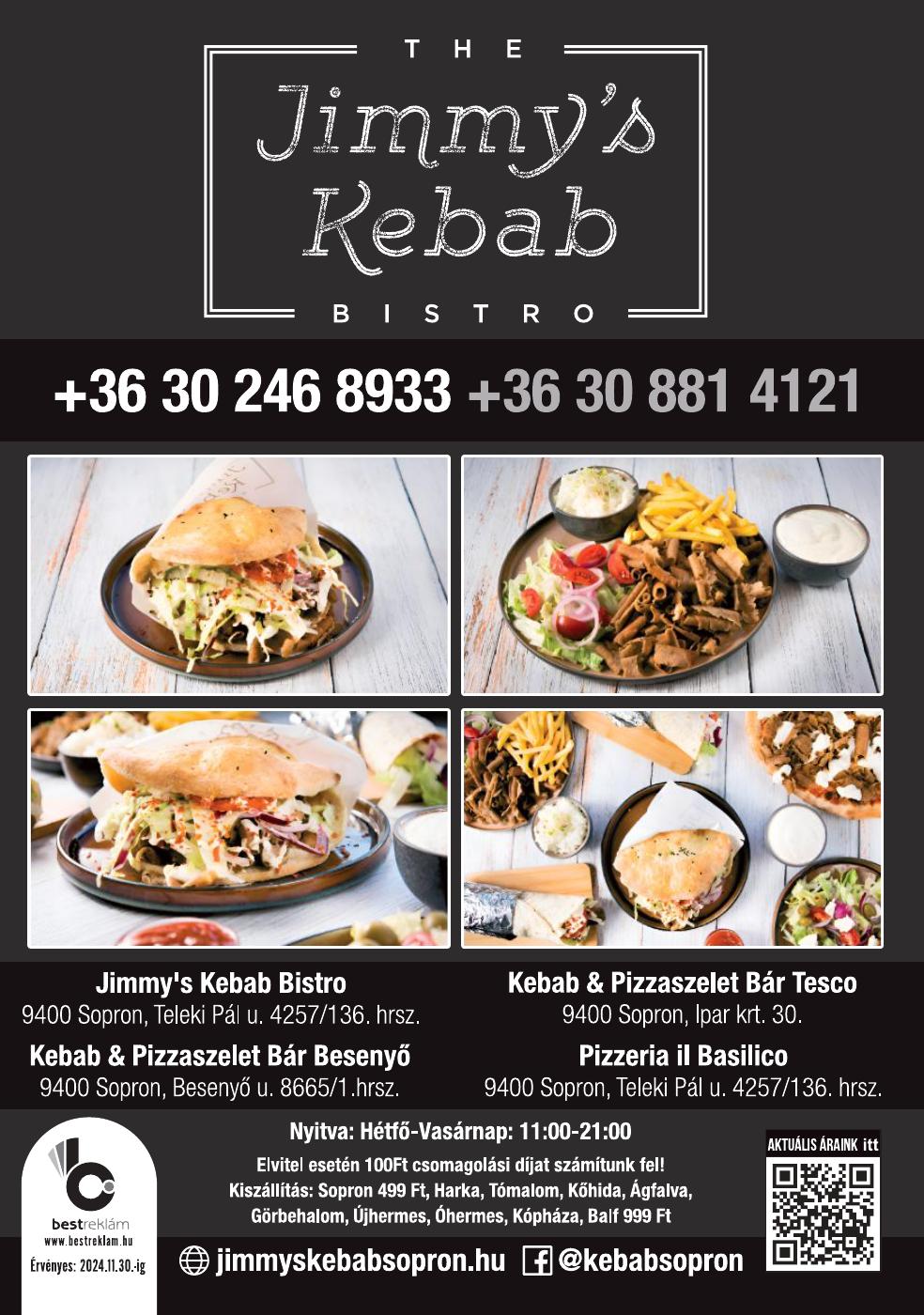 Jimmy's Kebab - Sopron