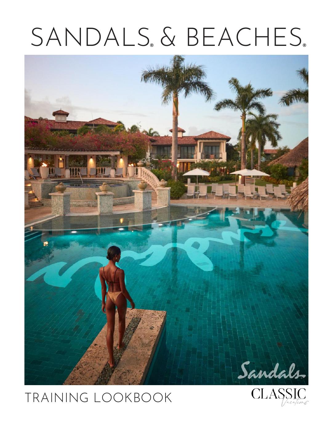 Sandals & Beaches Training LookBook