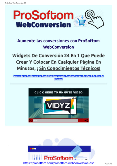 ProSoftom WebConversion ES