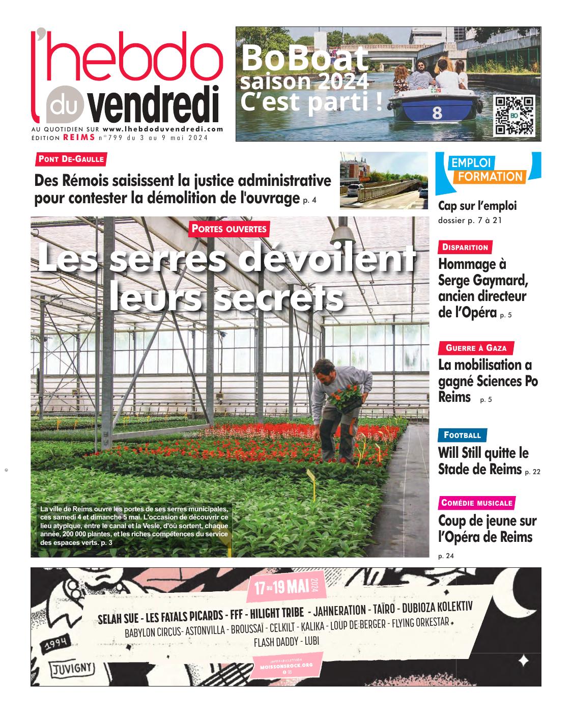 L'Hebdo du Vendredi Reims 799