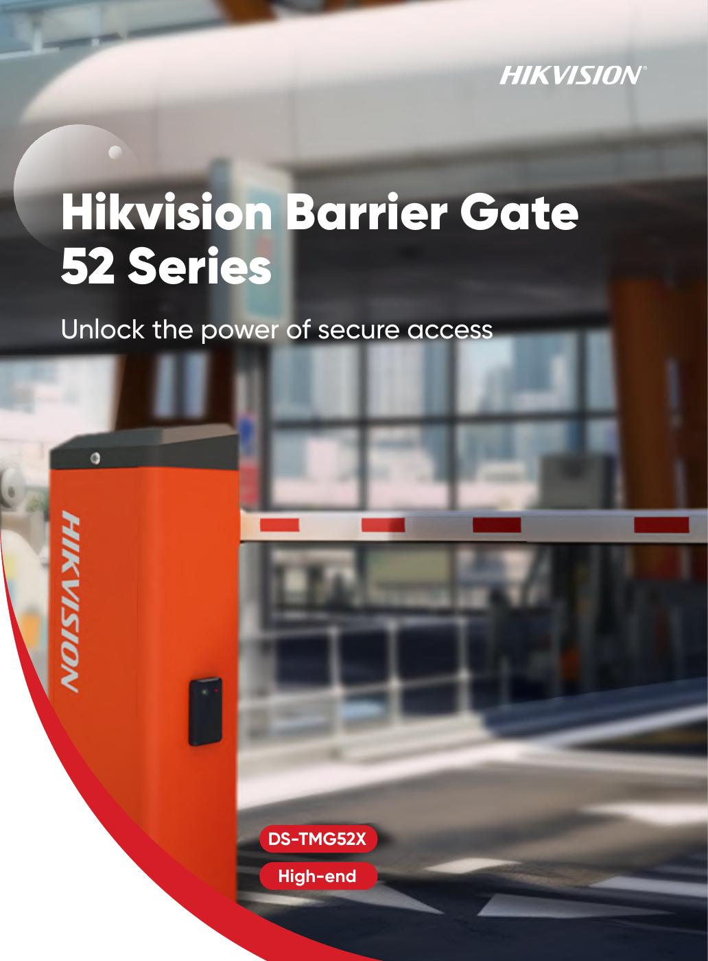 Leaflet - 52 Series Gate Barrier