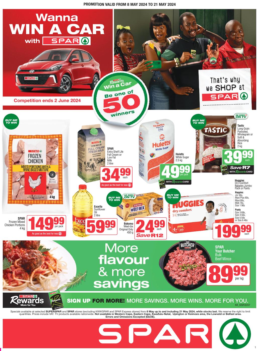 SSR3207 - SPAR & SUPERSPAR MIDDLE APR MID MONTH