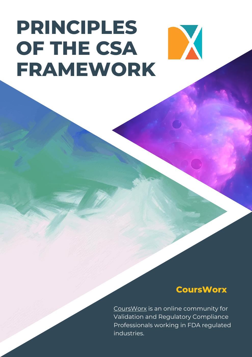 Principles Of The CSA Framework