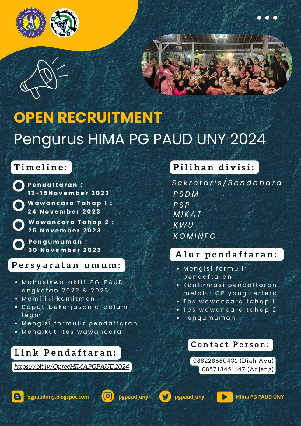 Pamflet & Booklet Oprec | PDF to Flipbook