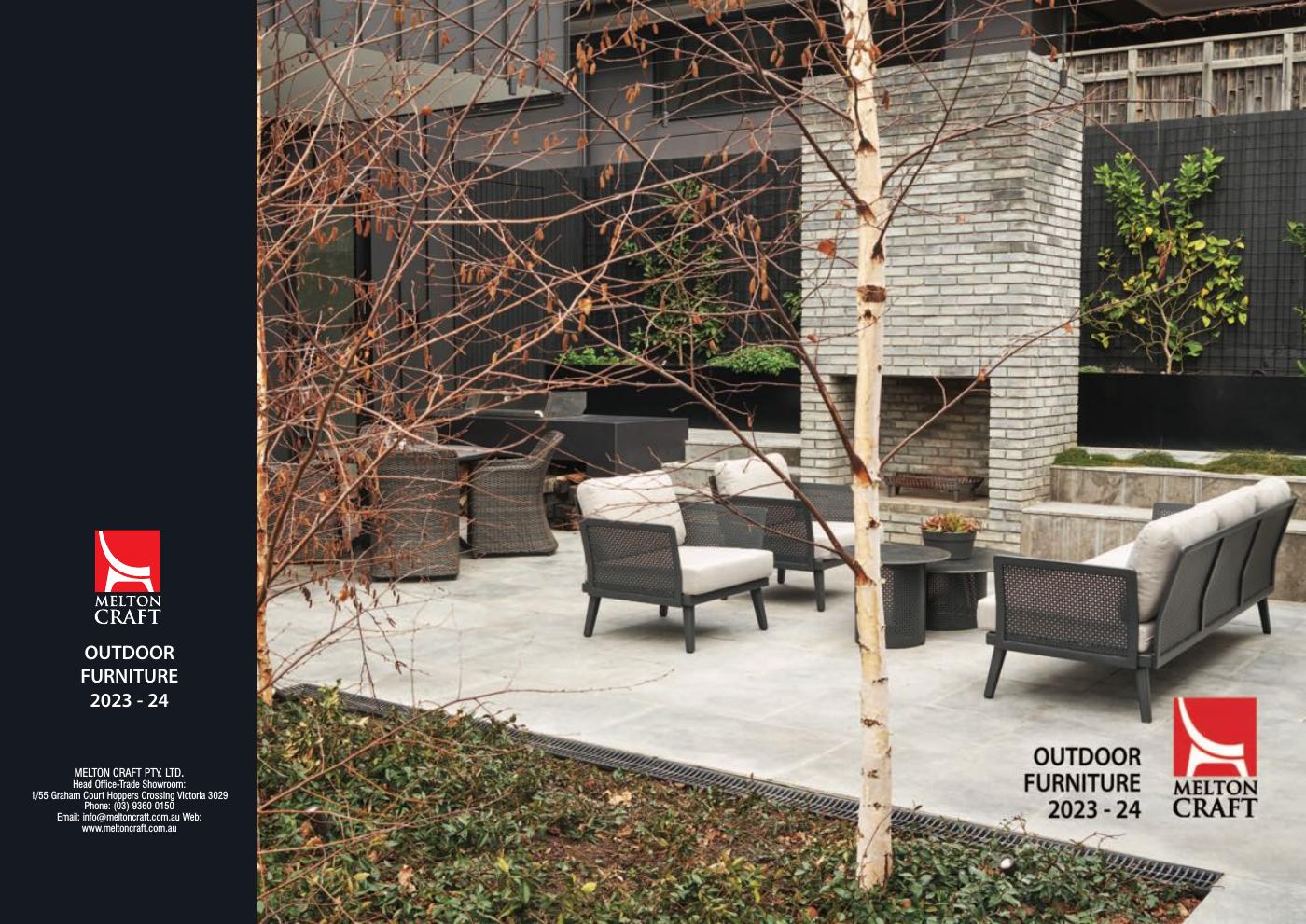 Melton Craft Outdoor Furniture Catalogue 2023/24 | PDF to Flipbook