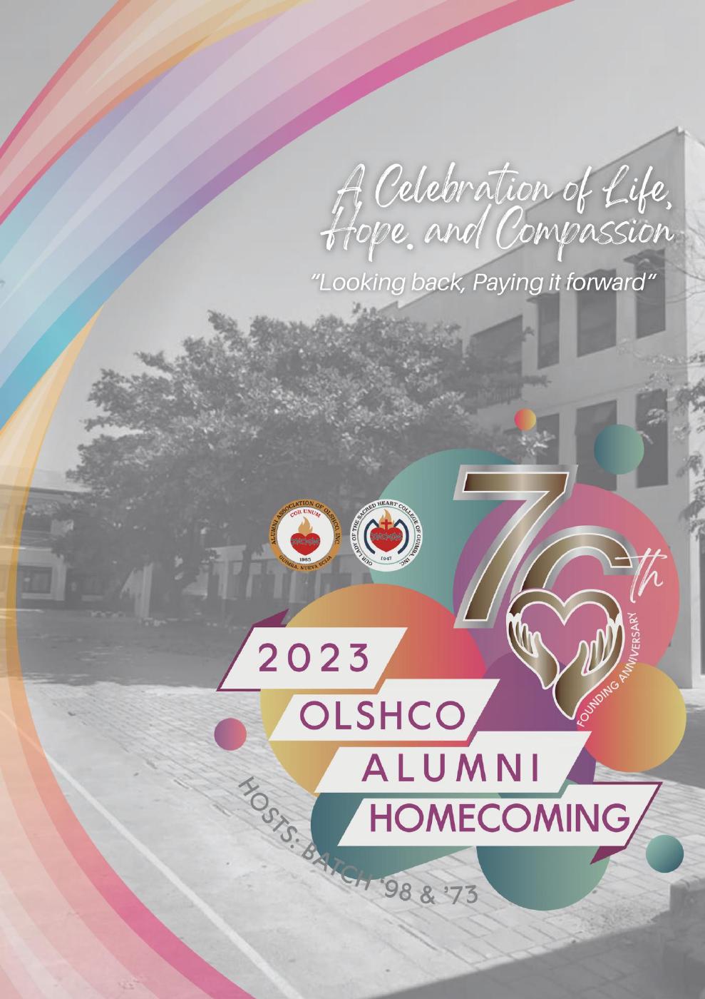 2023 OLSHCO ALUMNI HOMECOMING SOUVENIR PROGRAM | PDF to Flipbook