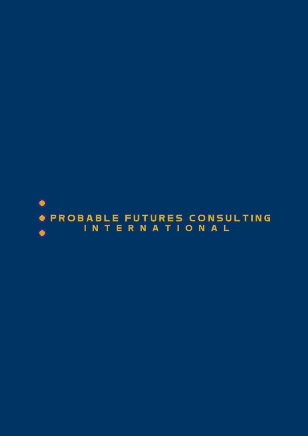 Probable Futures Consulting International