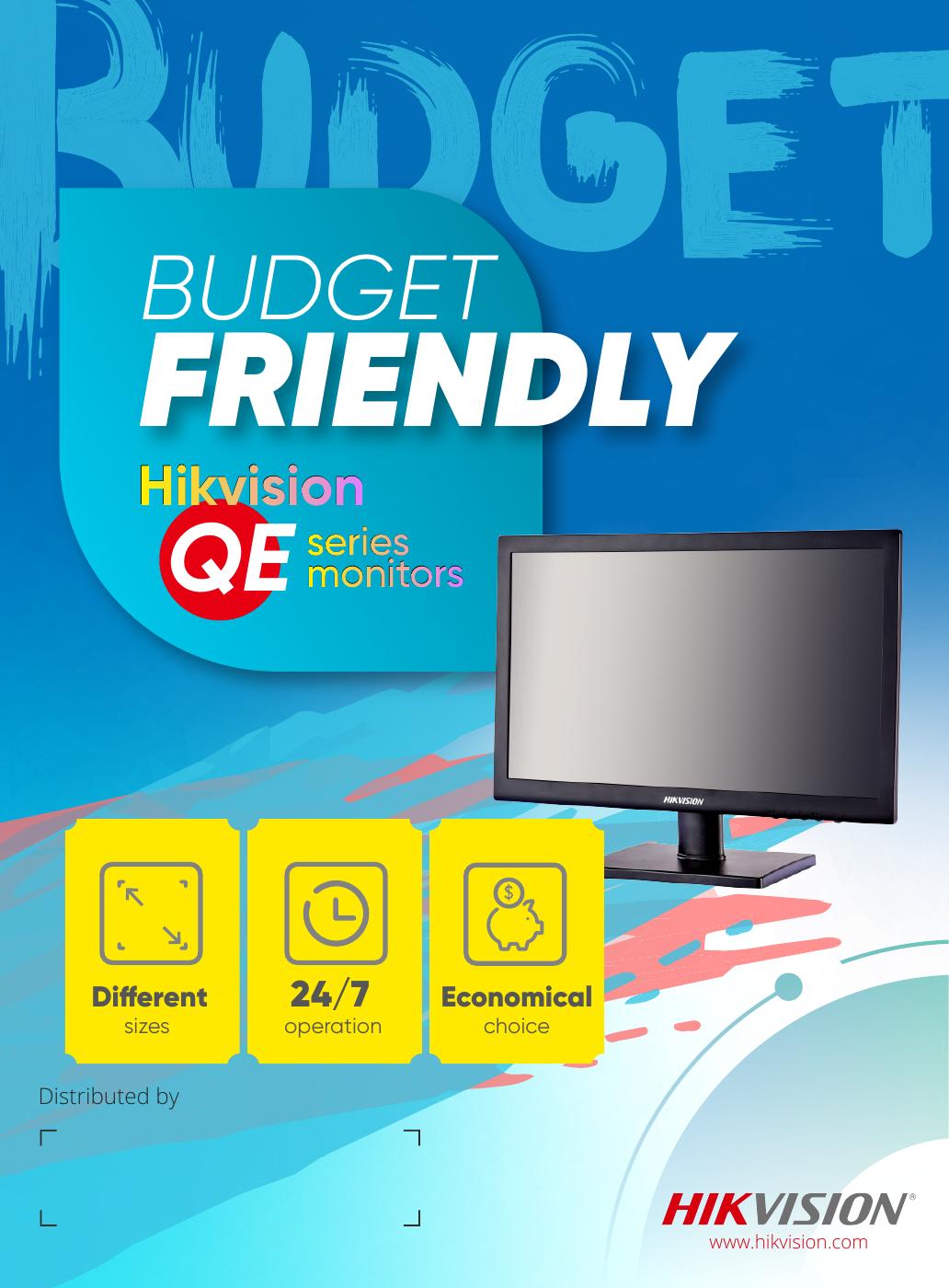 Flyer - Hikvision QE Series Monitors
