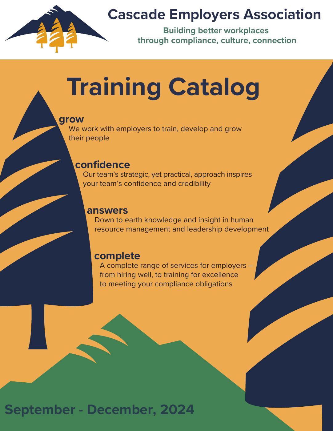 Cascade Training Catalog