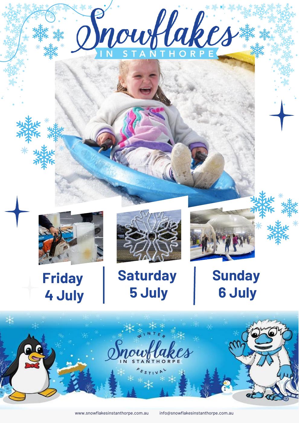 Snowflakes in Stanthorpe digital program | PDF to Flipbook