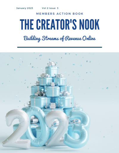 January 2023 Creator's Nook Action Book
