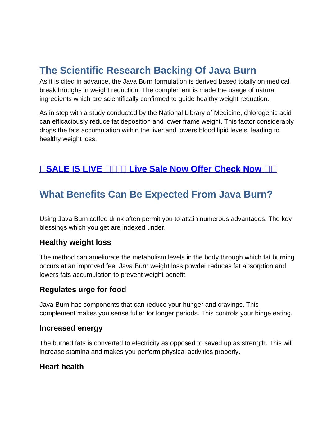 Java Burn Reviews (2024 Honest Warning) Fitspresso Coffee Weight Loss ...