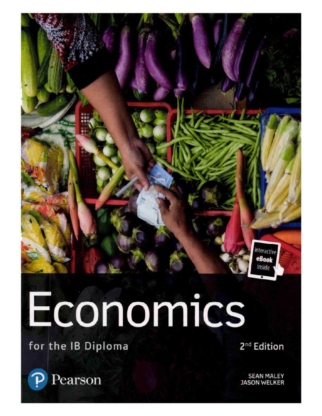 9781292337579 Pearson Economics for the IB Diploma