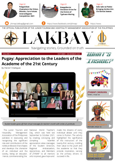 LAKBAY NEWS MAGAZINE | PDF to Flipbook