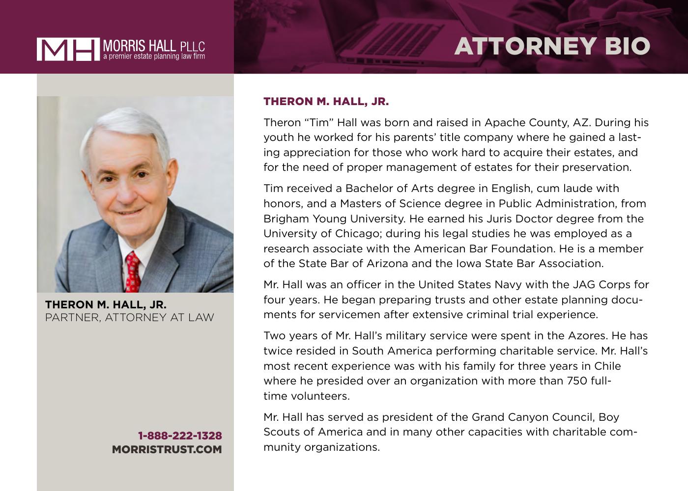 Get to Know Tim Hall & Morris Hall