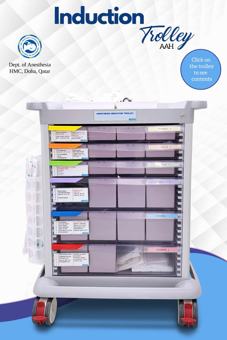 AAH Induction Trolley