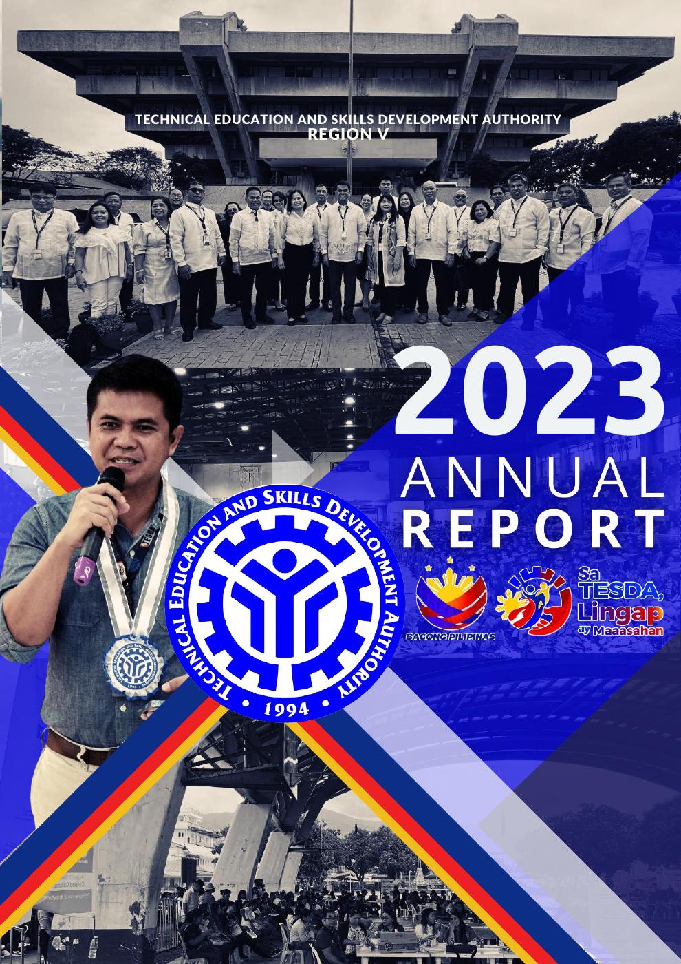 TESDA Region V 2023 Annual Report | PDF to Flipbook