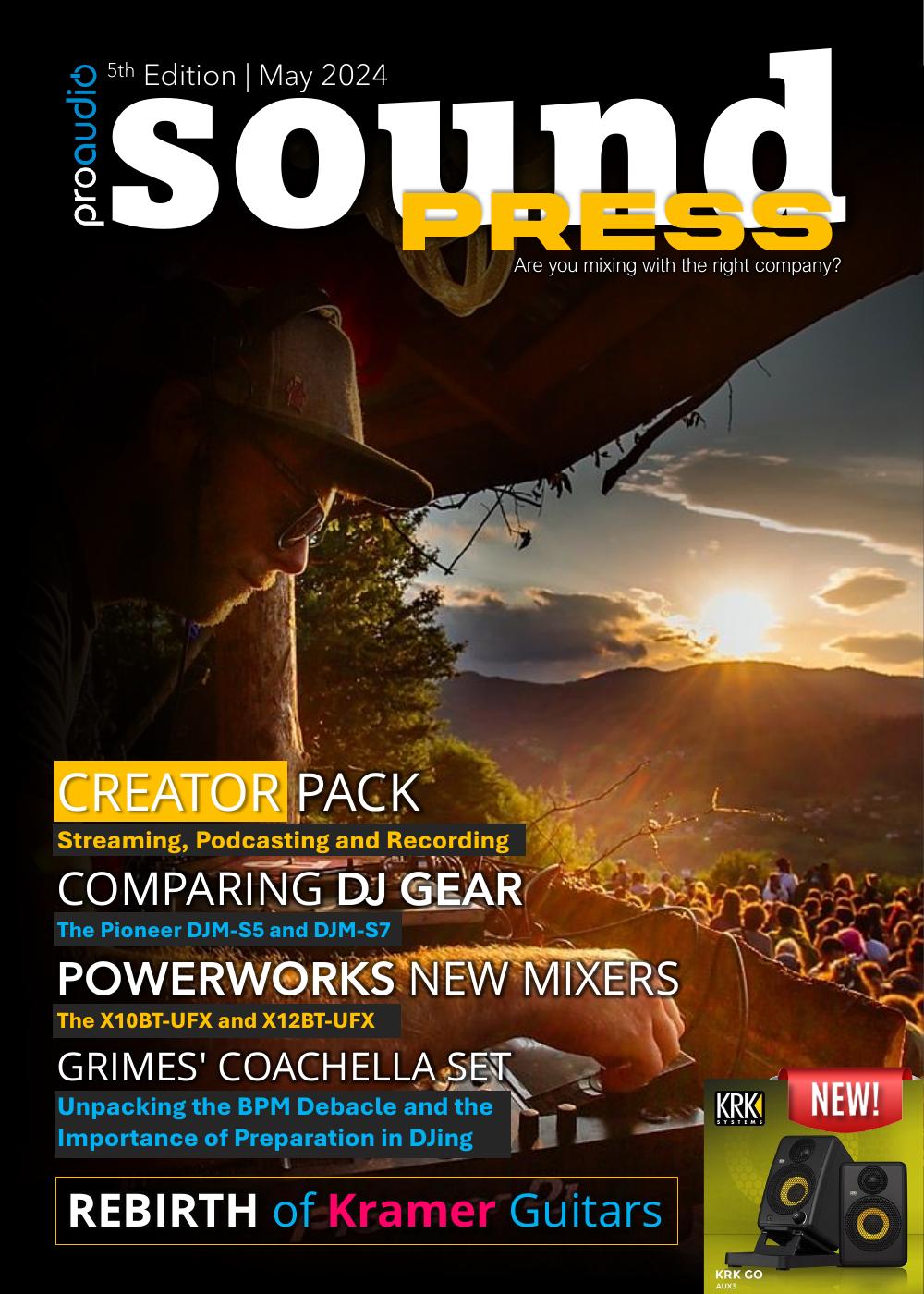 Proaudio Sound Press Magazine May 2024
