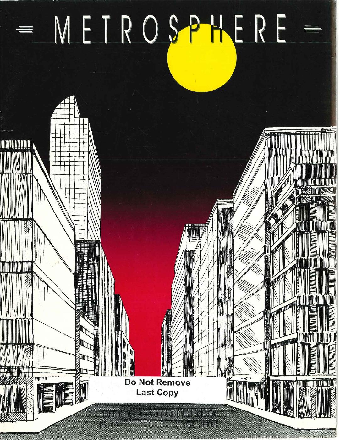 Metrosphere Volume 10 - 1991-92