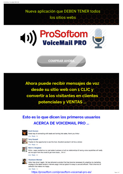 ProSoftom VoiceMail PRO ES