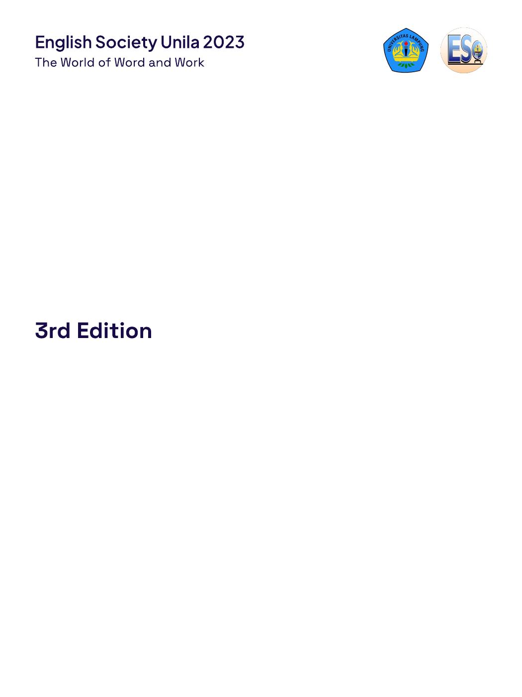 ESo's Bulletin Journal 2023 (Third Edition) | PDF to Flipbook