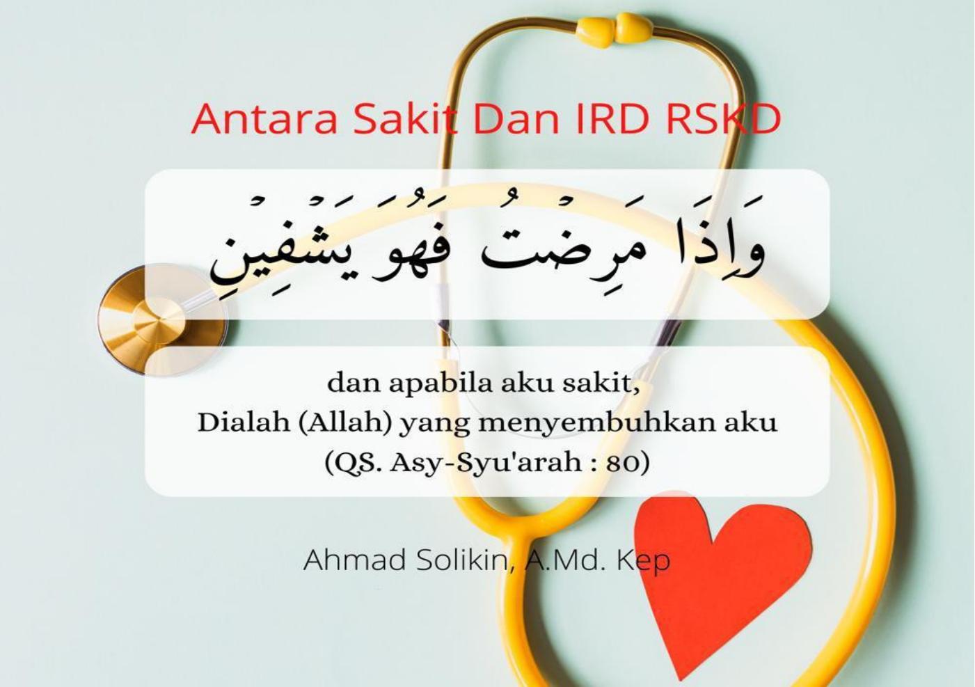 Buku Antara Sakit Dan IRD RSKD | PDF to Flipbook