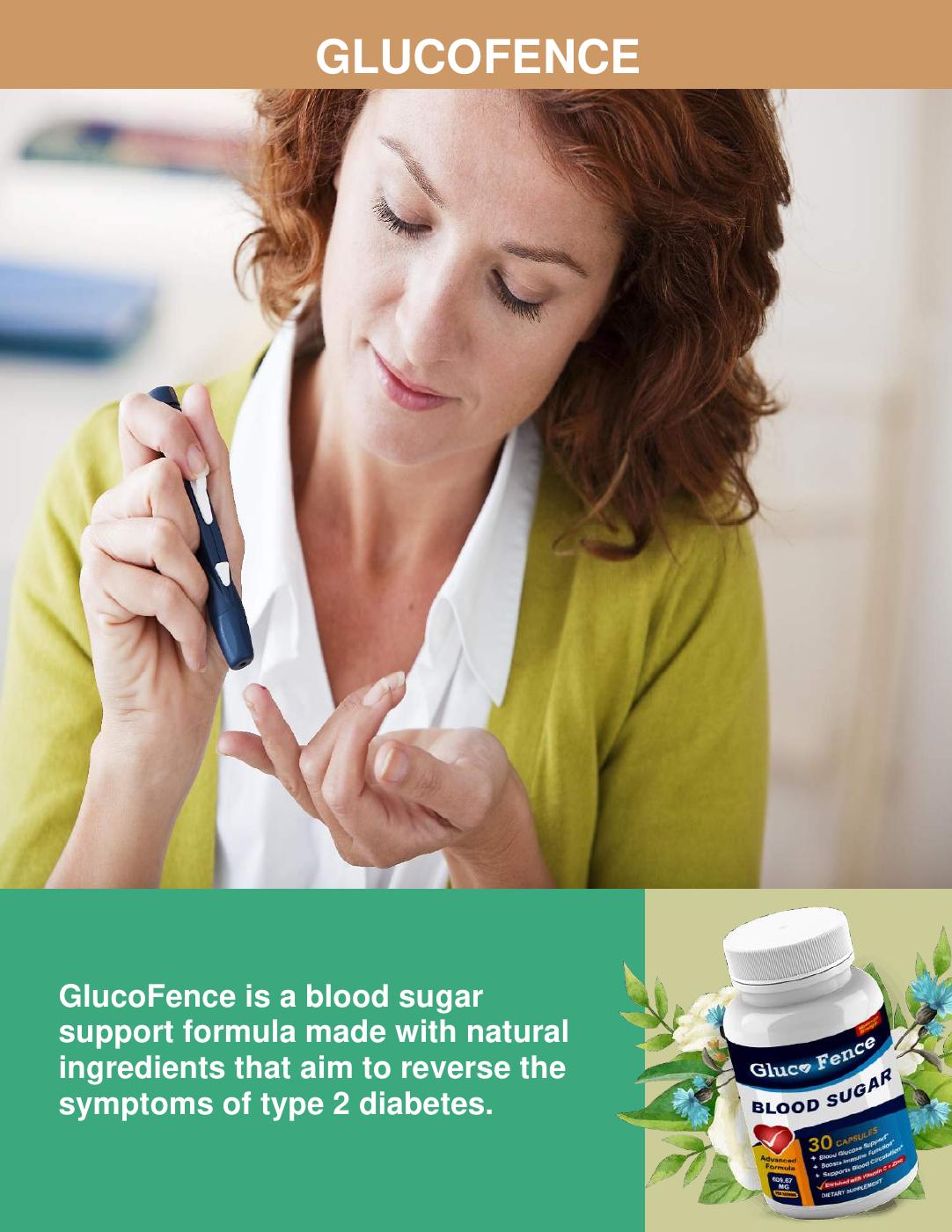 Glucofence Supplement (UK, Canada, USA, Australia, NZ, Amazon)