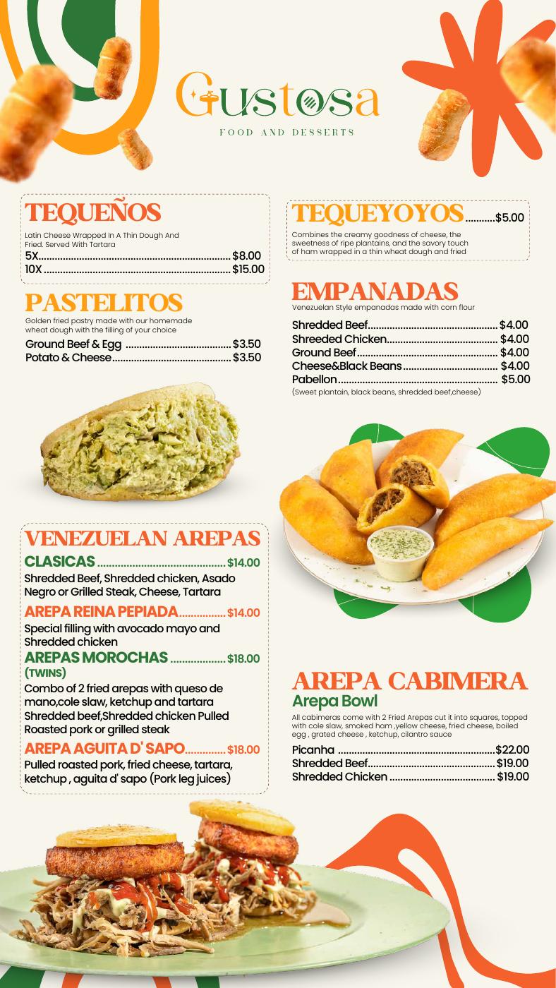 Menu Gustosa