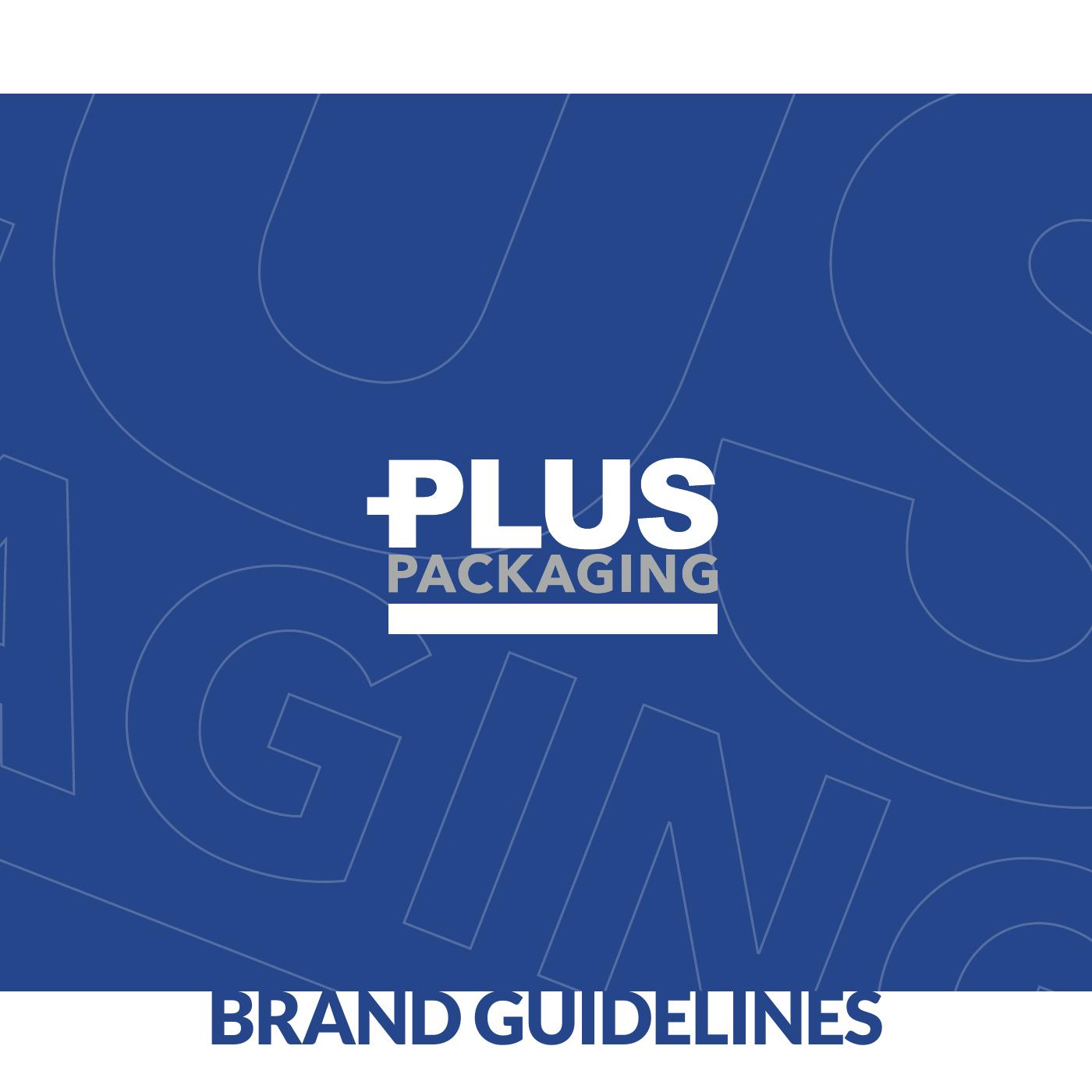 Plus Packaging Brand Guidelines