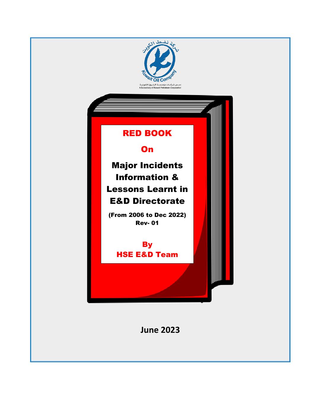 E&D Red Book on Major incidents 2006-2022 | PDF to Flipbook