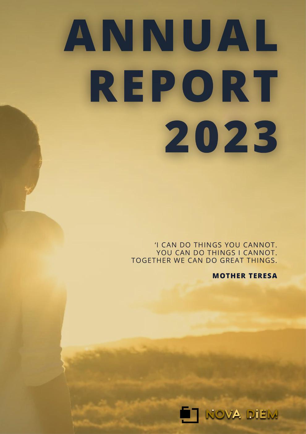 Foundation Nova Diem Annual Report 2023