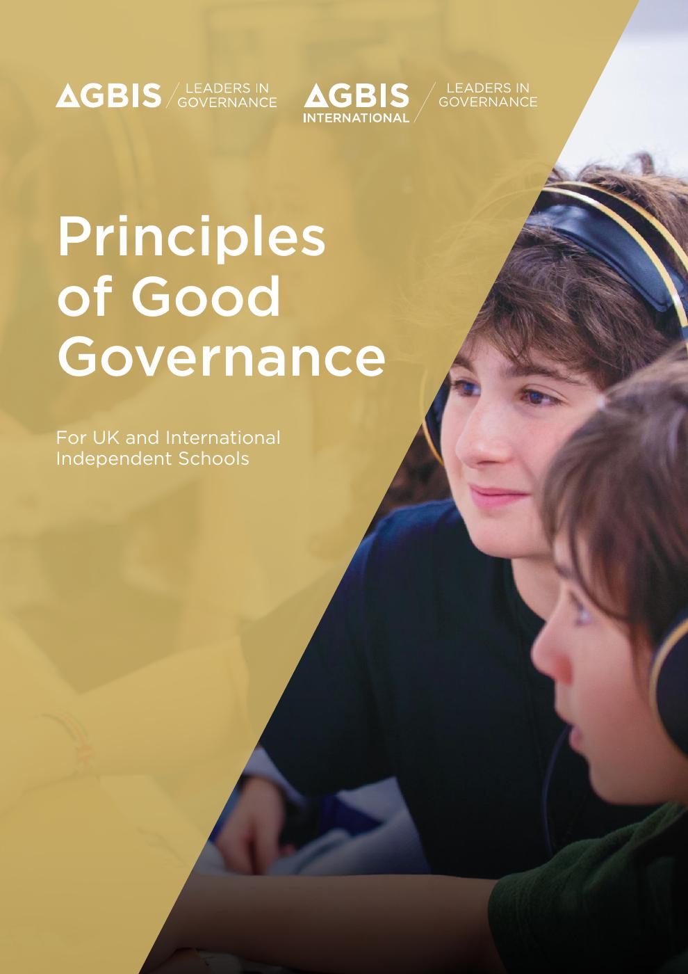 AGBIS Principles of Good Governance | PDF to Flipbook