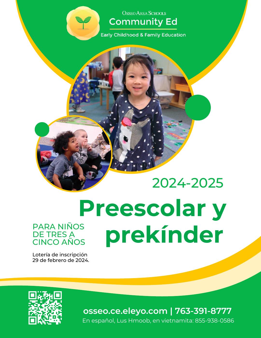 Folleto de preescolar y prekínder 2024-25 | PDF to Flipbook