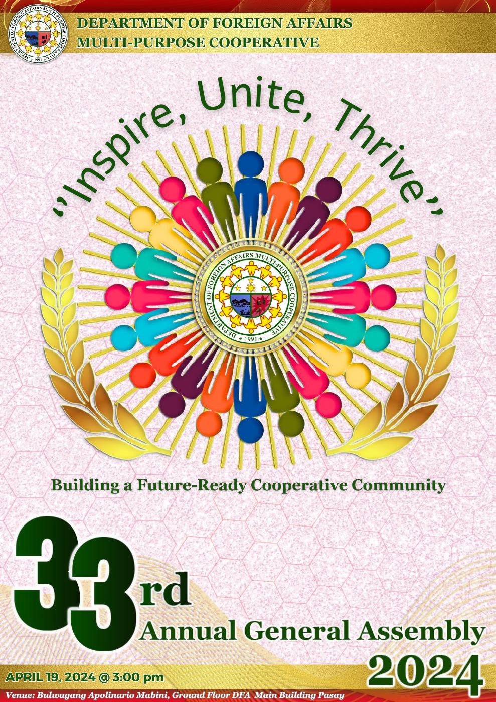 33rd Annual General Assembly 2024 | PDF to Flipbook