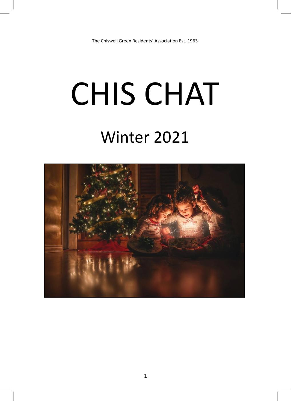 Chis Chat - Winter 2021 | PDF to Flipbook