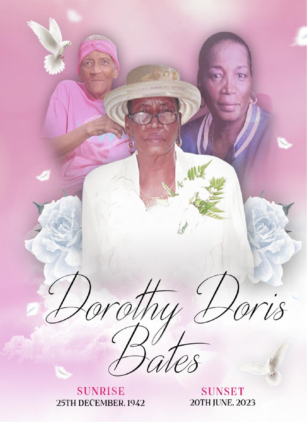 Dorothy Doris Bates Funeral Booklet