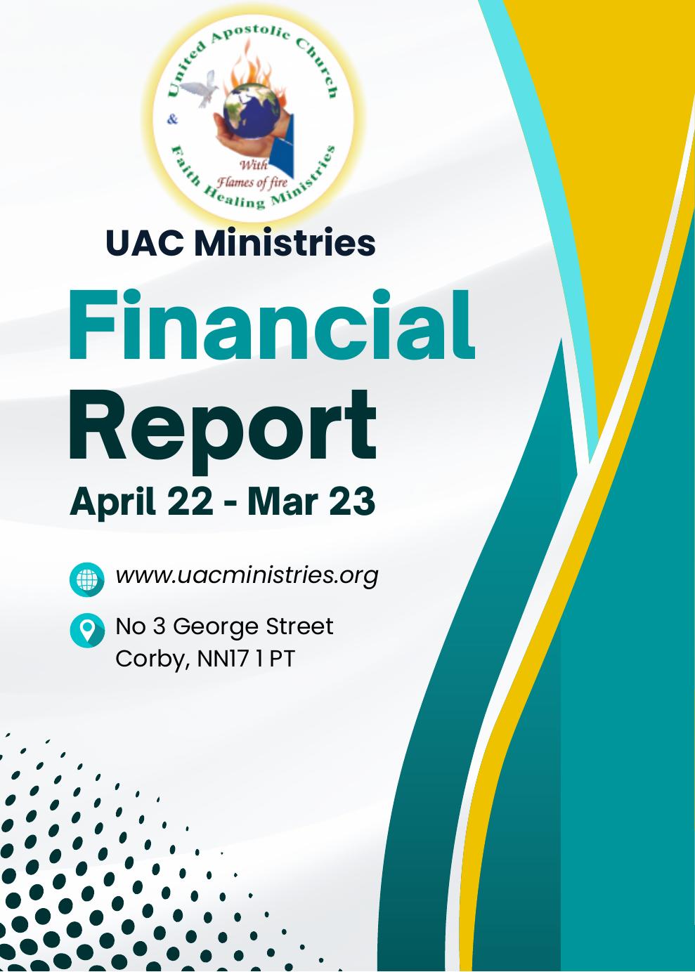 UAC Ministries Accounts