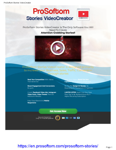 ProSoftom Stories VideoCreator
