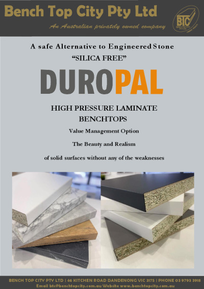 Silica Free Benchtops