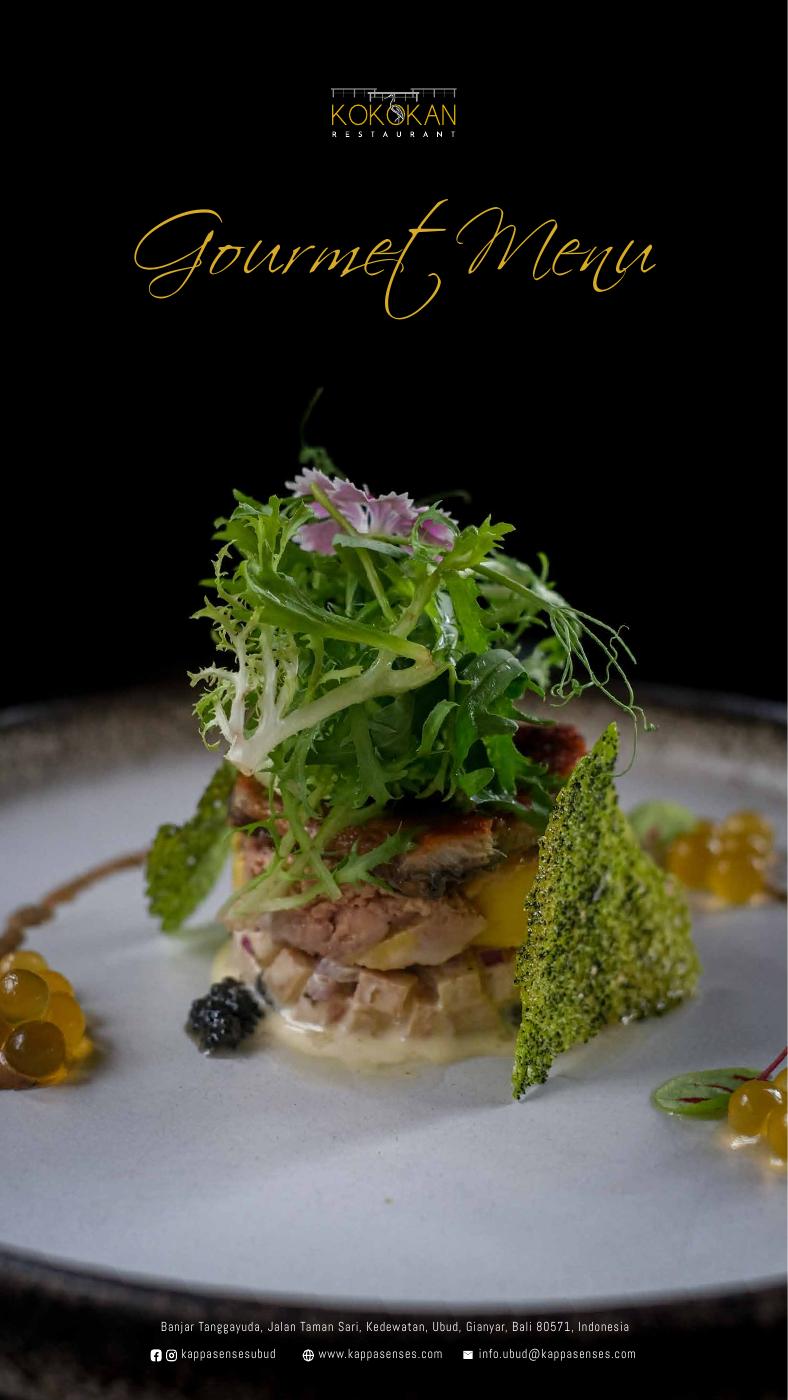 Gourmet Menu