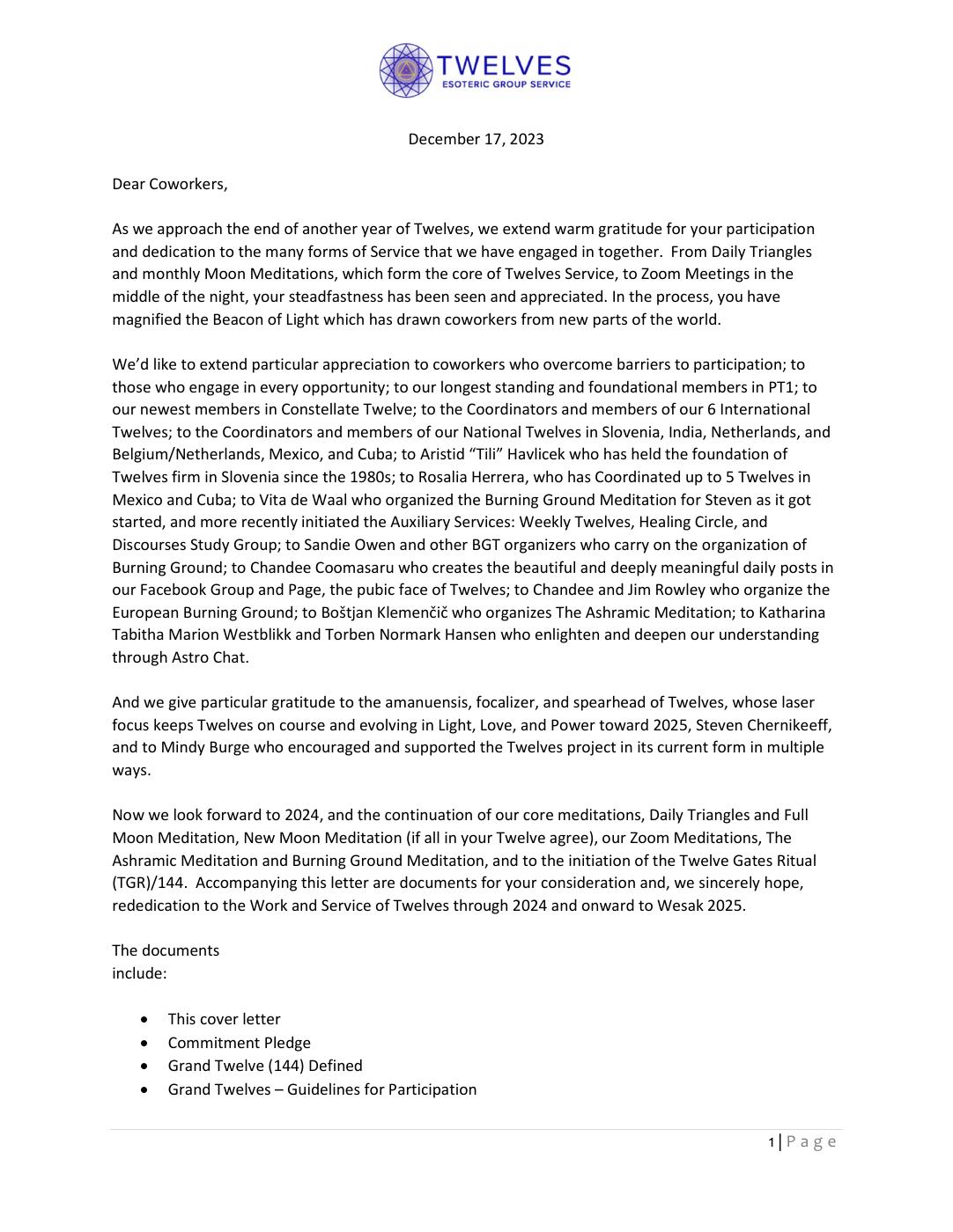 Letter to Twelves | PDF to Flipbook