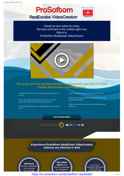 ProSoftom RealEstate VideoCreator