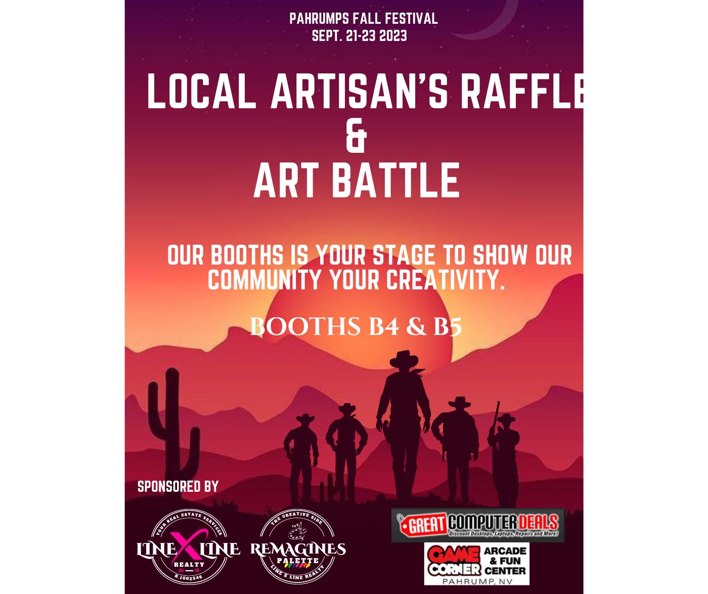 Artisan's Raffle & Art Battle