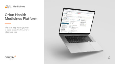 Orion Health Medicines Platform