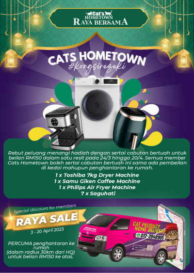 Promosi Raya Cats Hometown | PDF to Flipbook