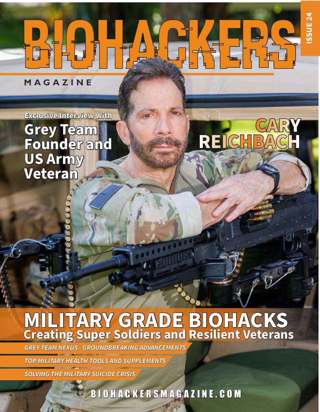 BIOHACKERS MAGAZINE - Issue 24: Military Grade Biohacks | PDF to Flipbook
