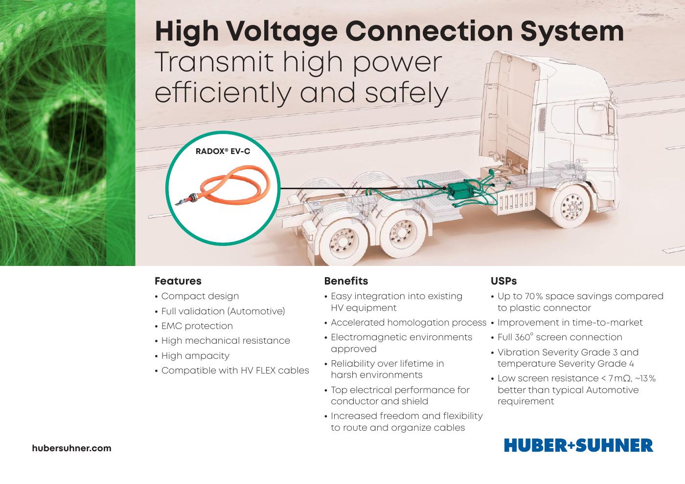 H+S | High voltage connection system